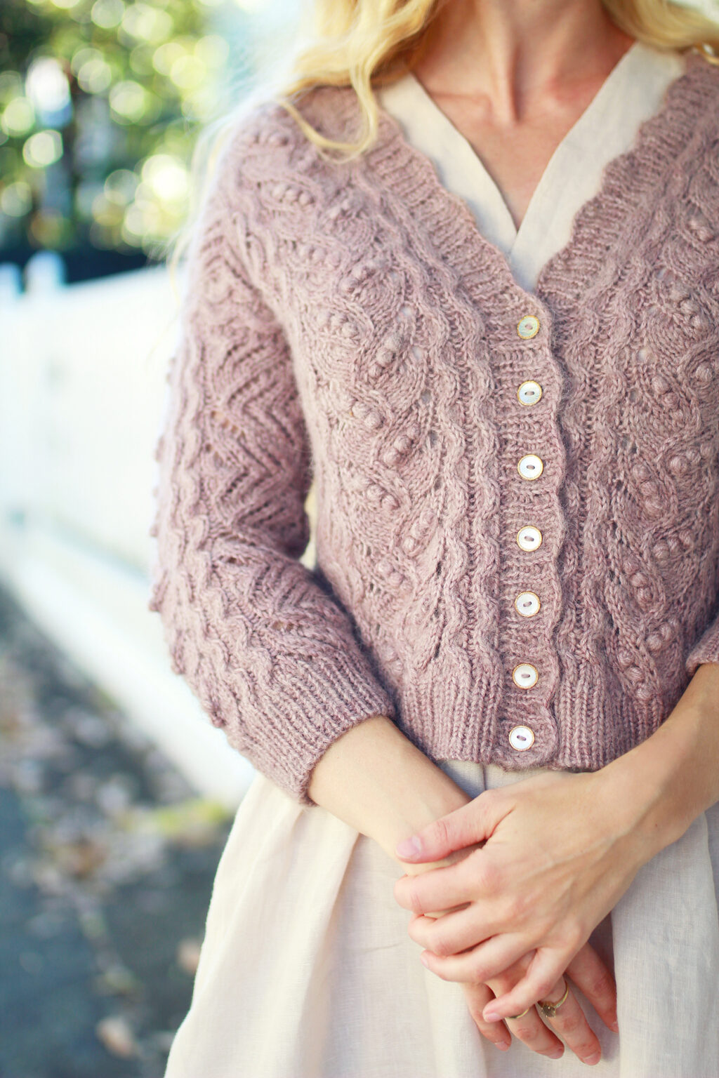 One-stitch seam - ozdobne zszywanie dzianiny - Marzena Kołaczek